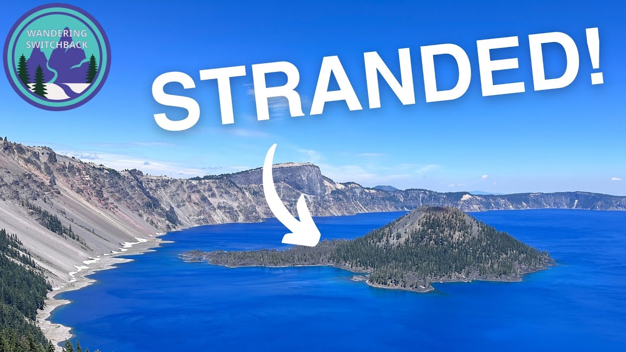 STRANDED on Wizard Island! Island Tour at Crater Lake National Park ...
