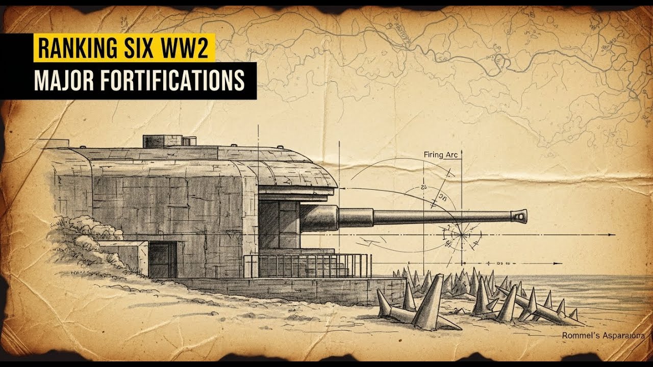 Ranking Six WW2 Major Fortifications - From Worst to Best - YouTube