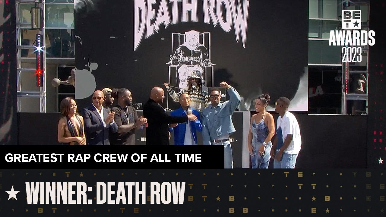 Death Row Crowned The Greatest Rap Crew Of All Time! | BET Awards '23 ...