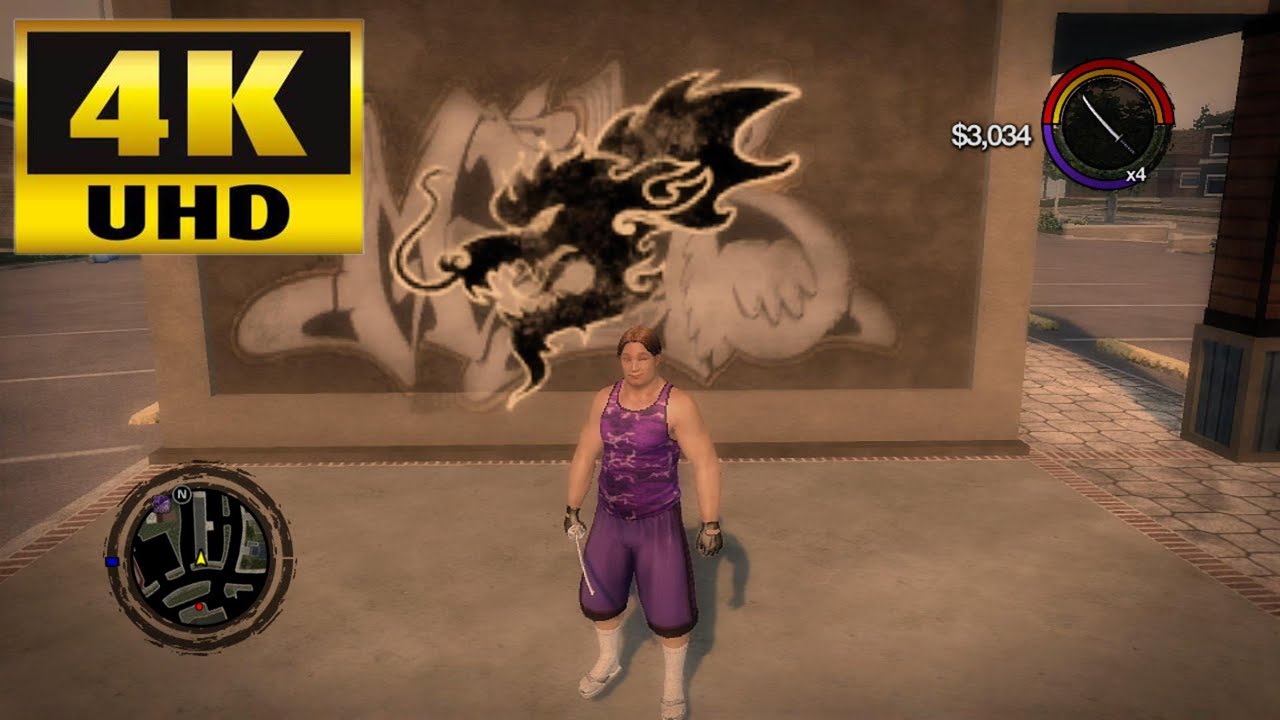 The Gangster Benchmark SAINTS ROW 2 4K FREE ROAM - YouTube