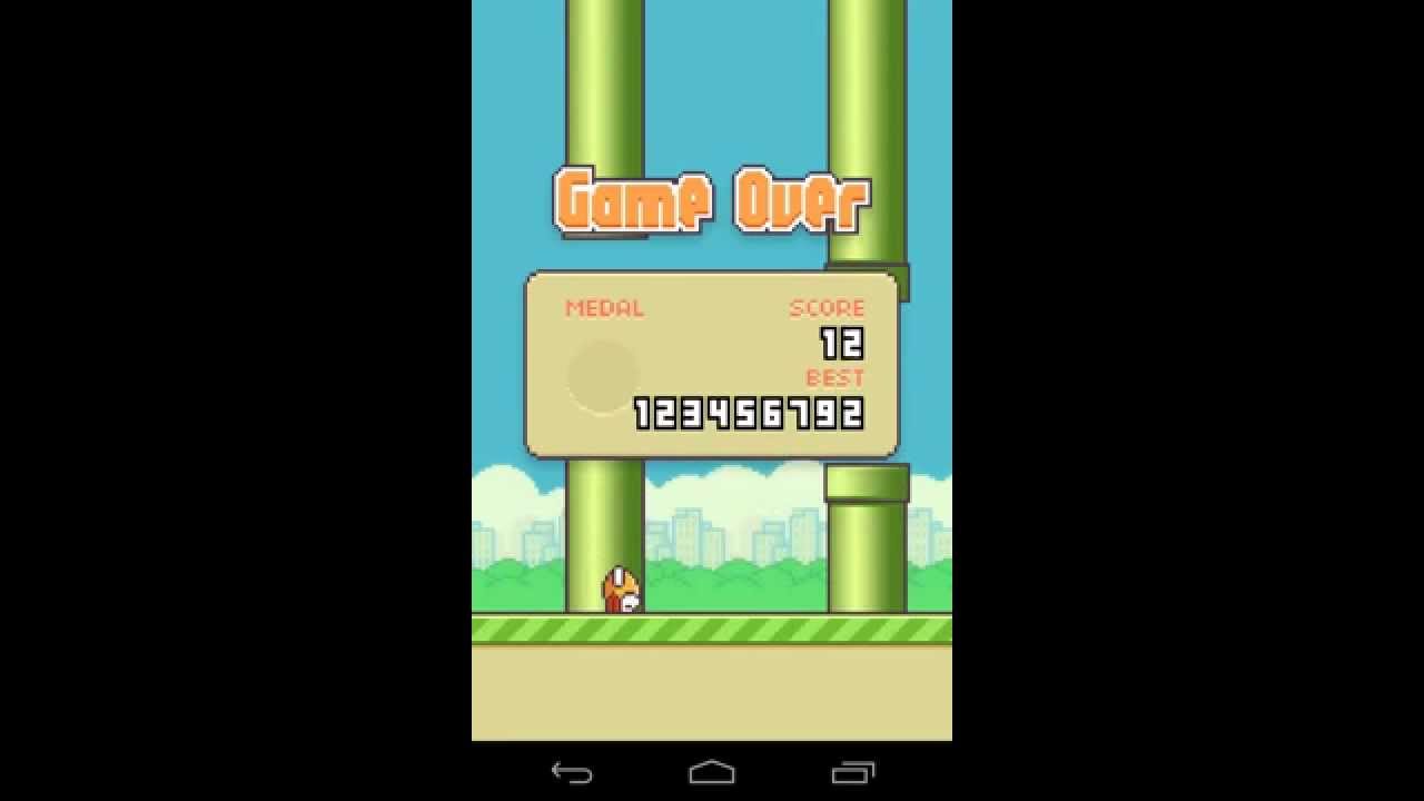 Flappy bird 99999 scores APK - YouTube