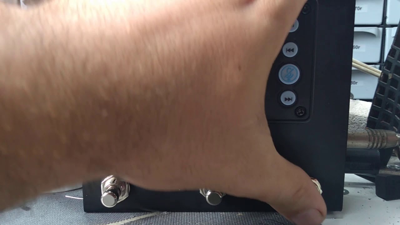 Pedal para Backing track ZANIN FX - YouTube