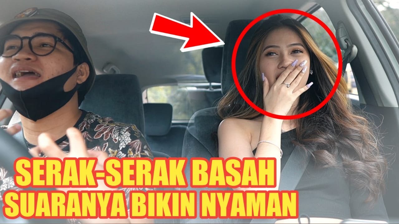 PRANK TAXI ONLINE!! SERAK-SERAK BASAH SUARA CEWE GOKSS INI BIKIN NYAMAN - YouTube