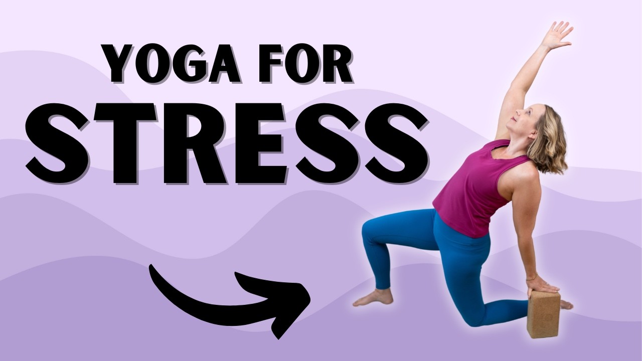12 Yoga Poses for STRESS | Navigate Your Nervous System Series #3 | YWM ...