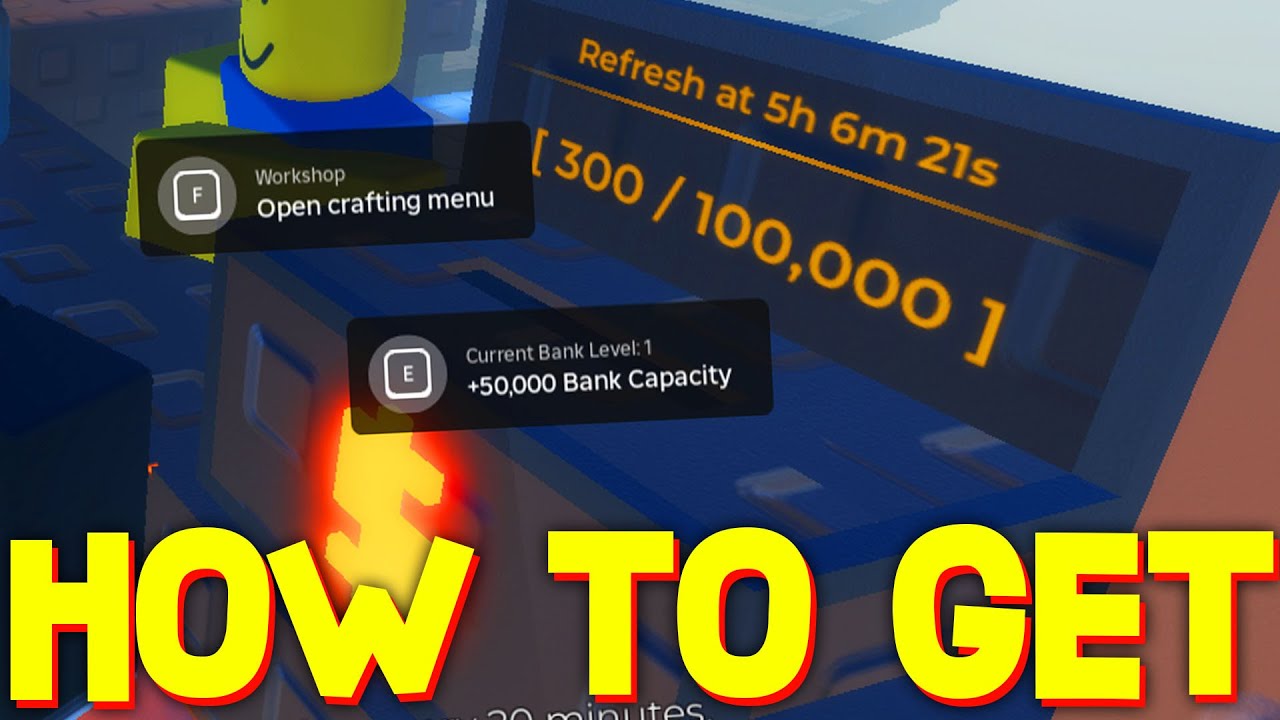 HOW TO USE THE BANK in SOLS RNG! ROBLOX - YouTube