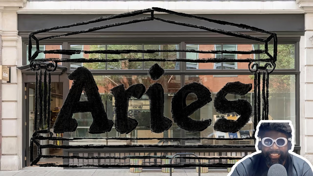 Aries Opens Doors to First Store In London - YouTube