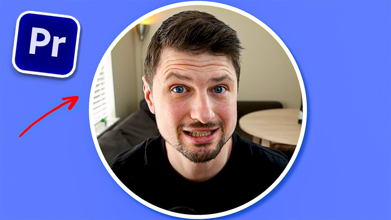 How To Circle Crop Video in Premiere Pro - YouTube