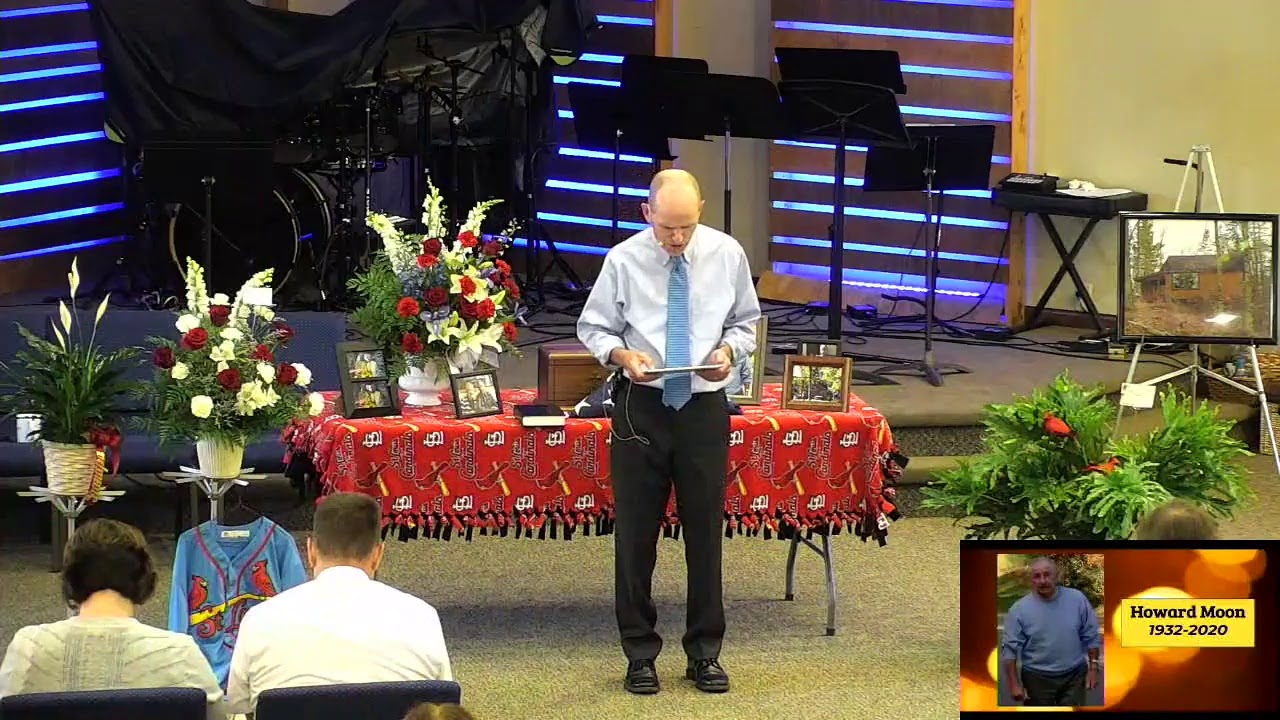 Howard Moon Funeral Service - June 7, 2020 - YouTube