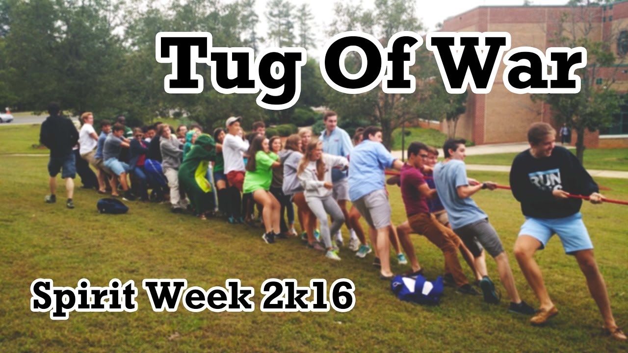 Spirit Week Tug of War - YouTube