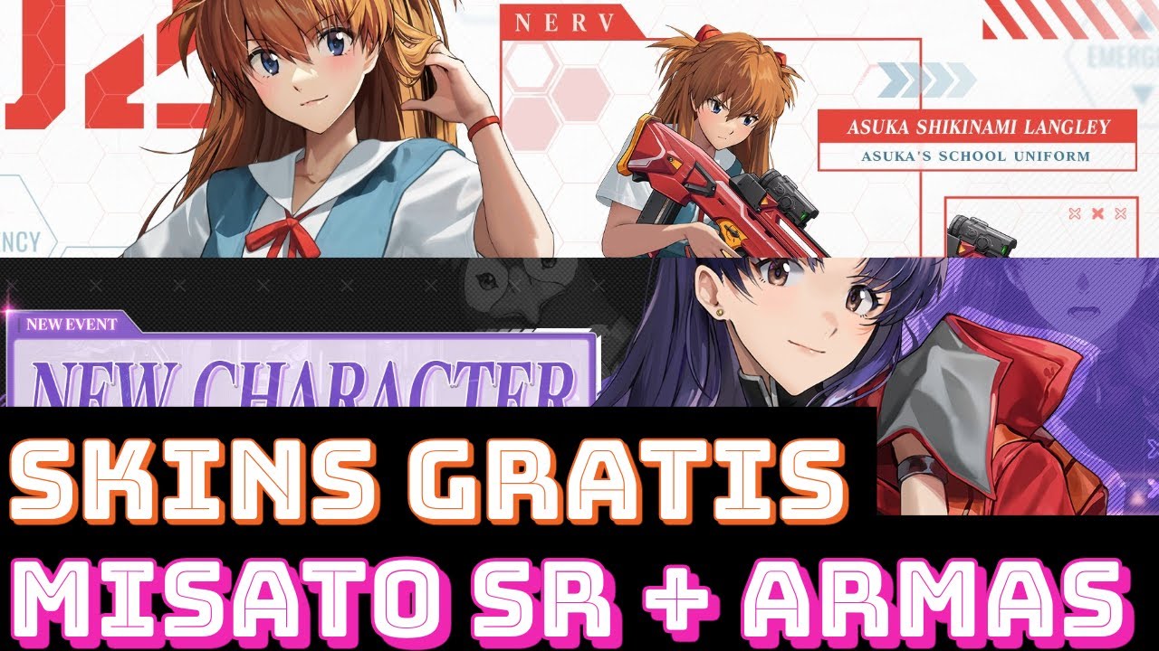 SKINS GRATIS Y ARMAS DE LA COLABORACIÓN🤩 MISATO SR😍 - YouTube