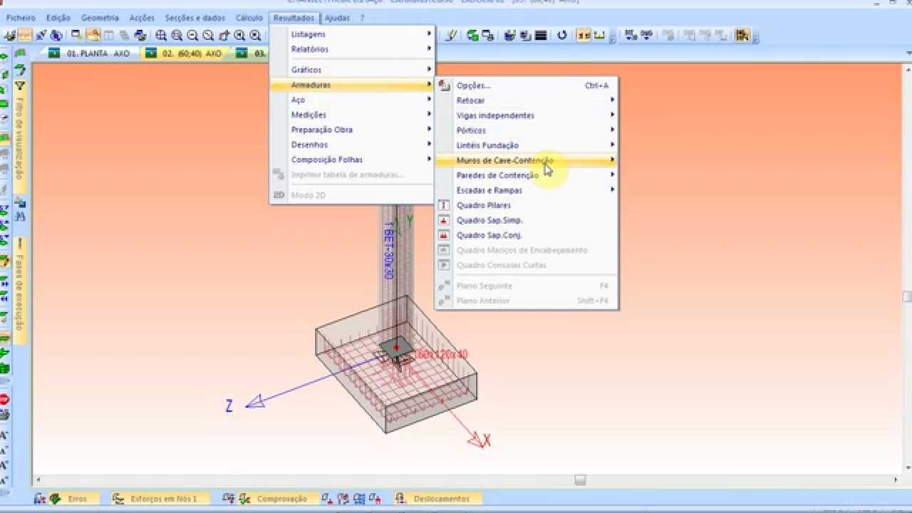 Vídeo Arktec Tricalc - Exercício 01 - YouTube