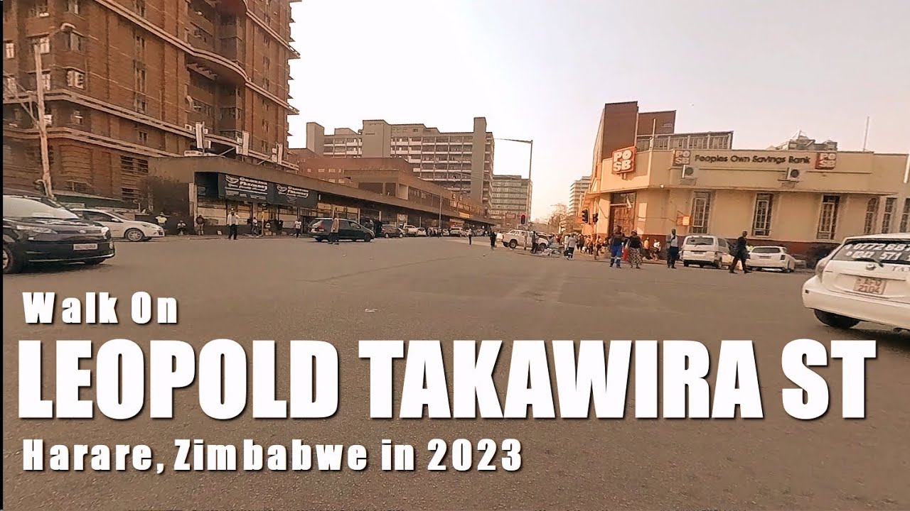 Walk On Leopold Takawira Street (Harare, Zimbabwe in 2023) - YouTube