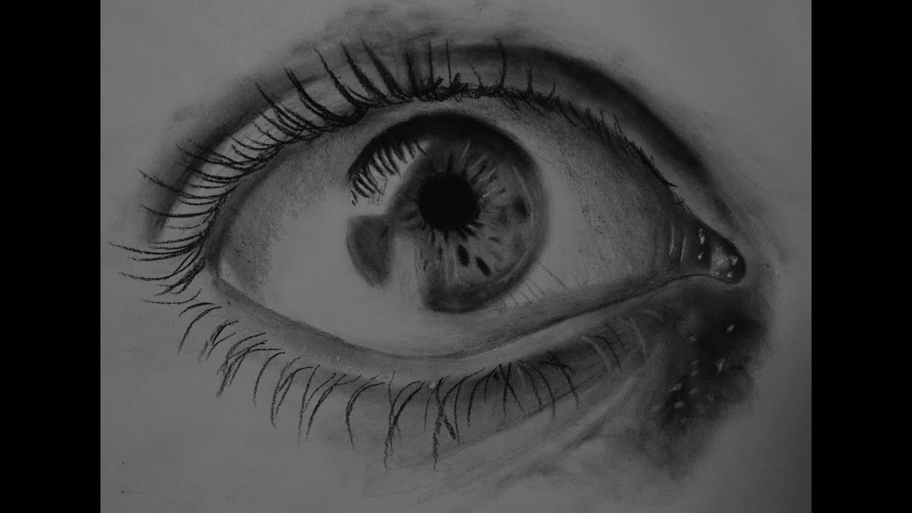 Dibujando ojo realista|Drawing Realitic Eye|Drawing Pencil|How to draw ...