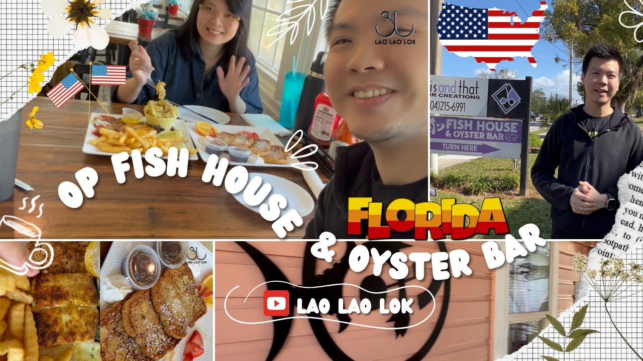 OP FISH HOUSE AND OYSTER BAR FLORIDA USA AMERIKA MAKANAN SEAFOOD ADA DI ...