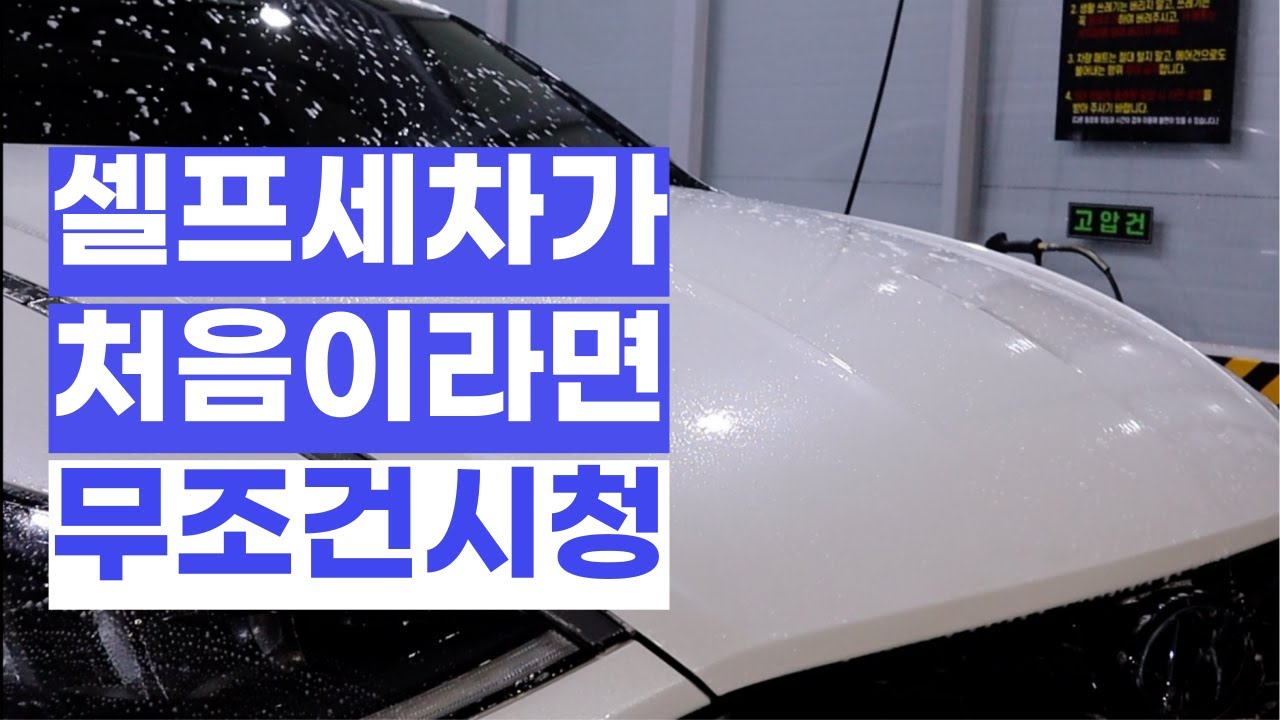 셀프세차가 처음이라면 무조건 시청 Feat 써너스 무선 송풍기셀프세차 방법세차순서세차용품신차출고 후 세차하기