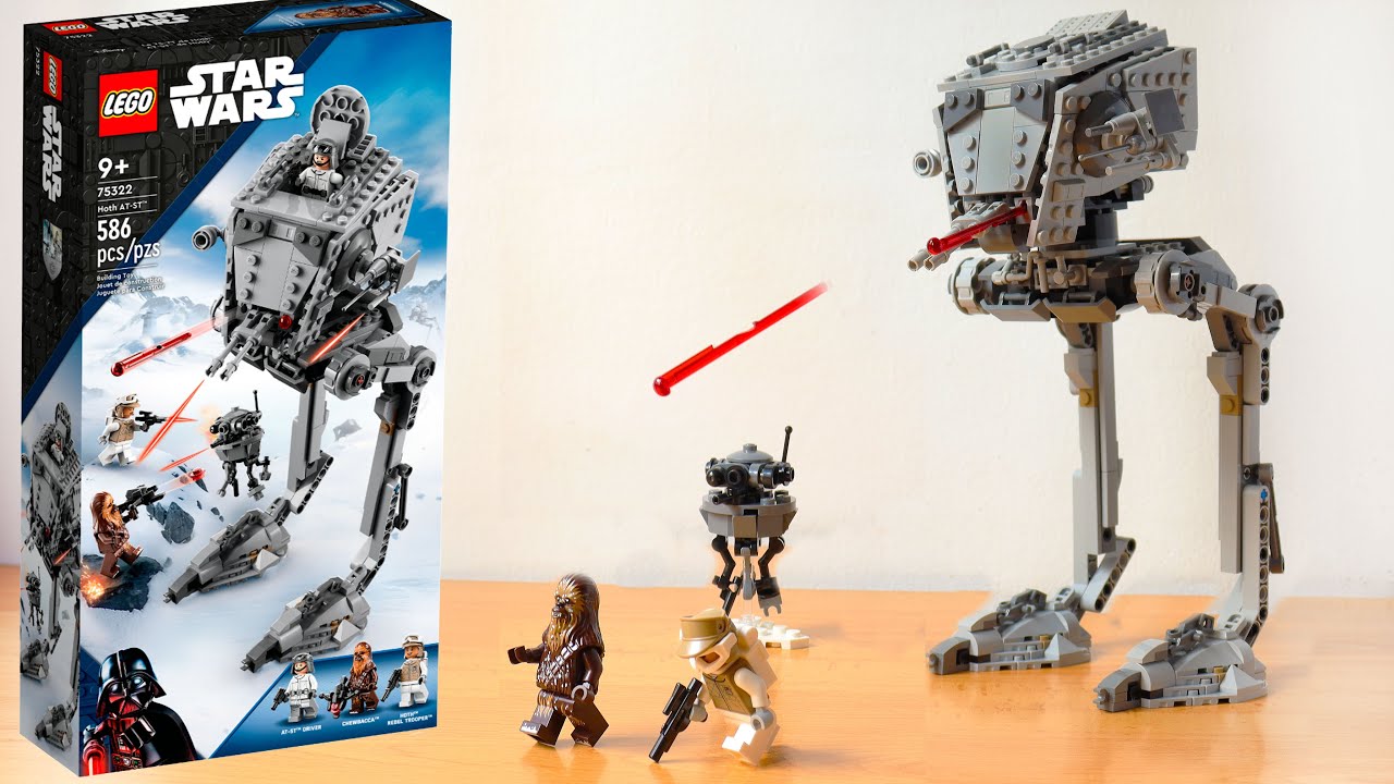 Building the LEGO Star Wars Hoth AT-ST - YouTube