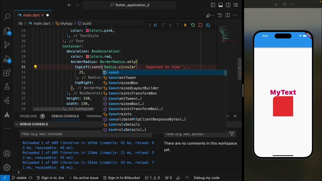 Lesson 16. Flutter container - YouTube