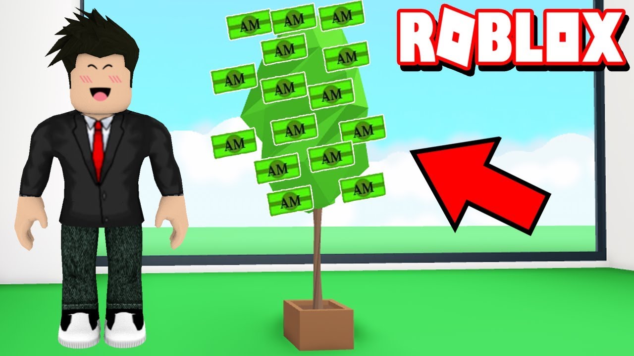 ROBLOX - ARVORE DE DINHEIRO CHEGANDO NO ADOPT ME - YouTube