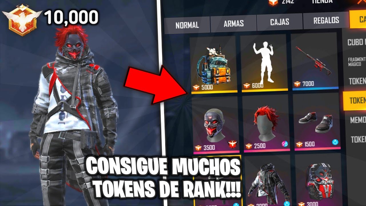 COMO CONSEGUIR TOKENS DE RANK EN FREE FIRE 2021 *TRUCOS Y CONSEJOS ...