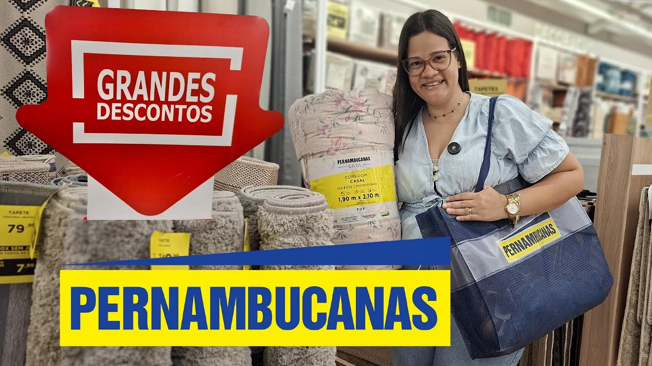 LOJAS PERNAMBUCANAS - SHOPPING RIO MAR | CAMA, MESA E BANHO COM GRANDES ...