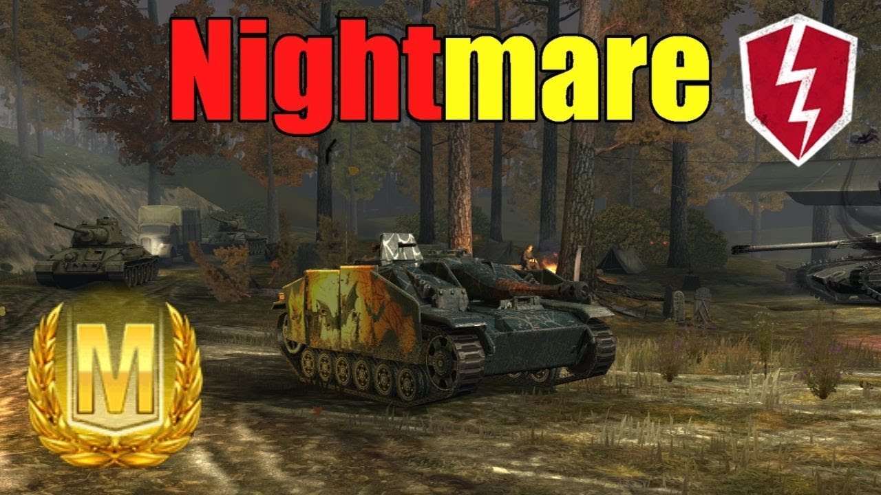 Nightmare 2,5k DMG WoT Blitz - YouTube