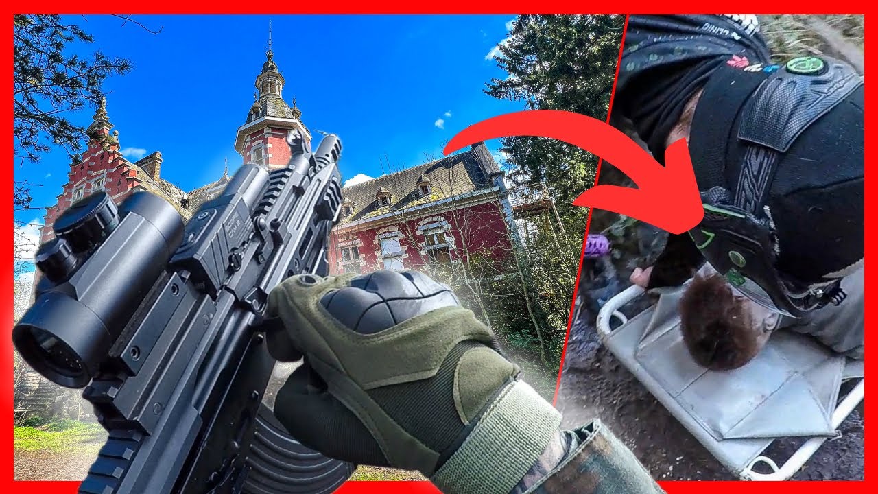 Most tactical mission ( Explode the enemy team ) airsoft gameplay - YouTube