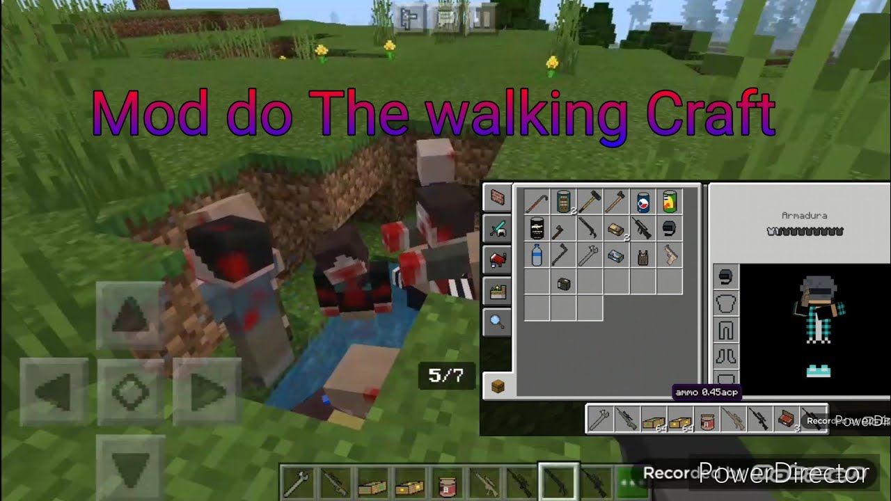Mod do The Walking Craft Minecraft Pe (Mediafire) - YouTube