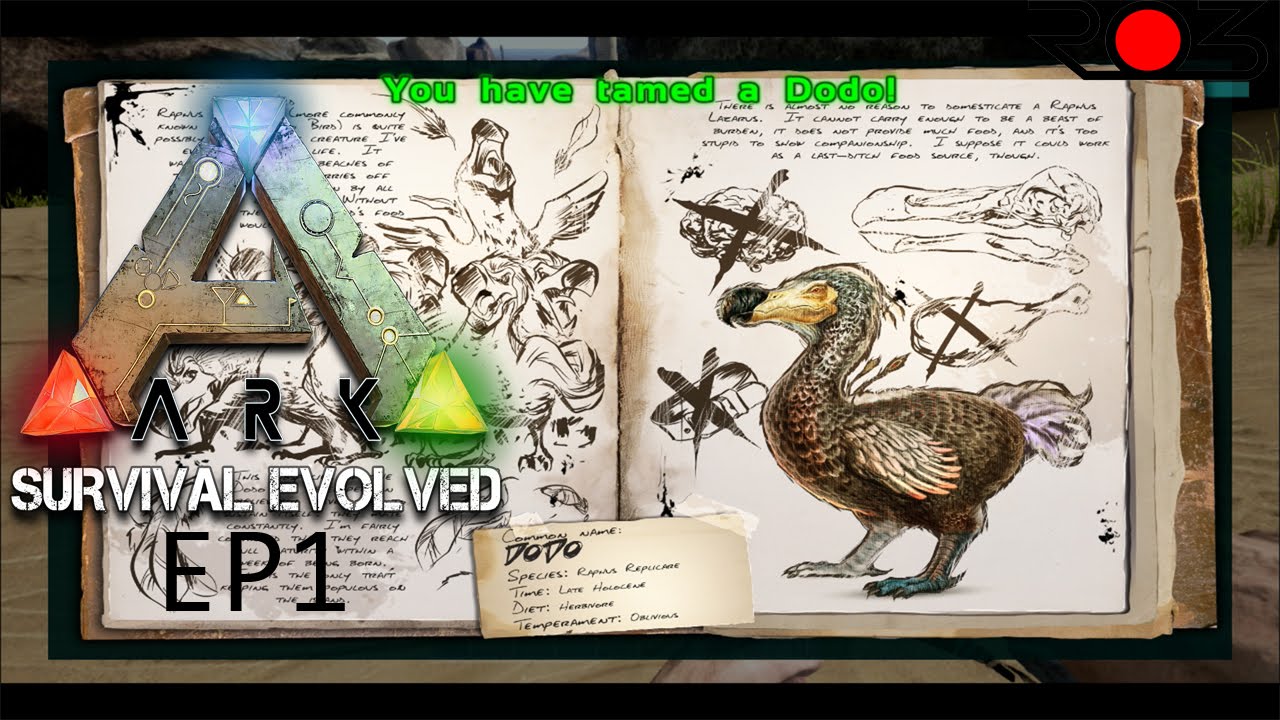ARK Survival Evolved Ep1 Single Player (Xbox One) - YouTube