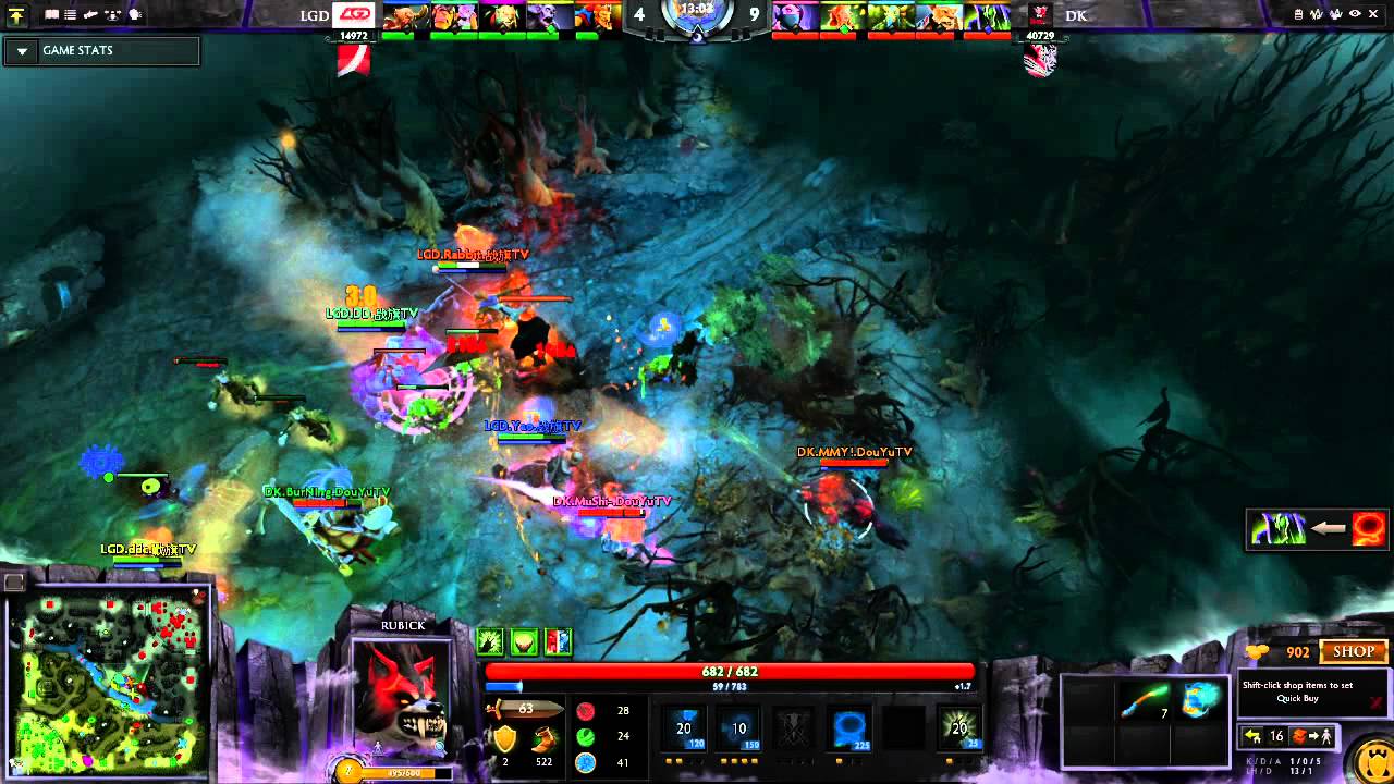 TI4 DK MMY Rubick Lycan Lasso - YouTube