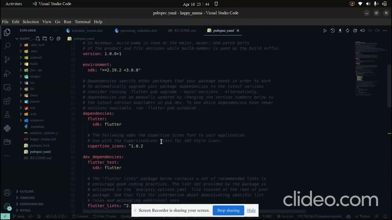 Happy Mama Application Code Walk through and Demonstration Of The Application - YouTube