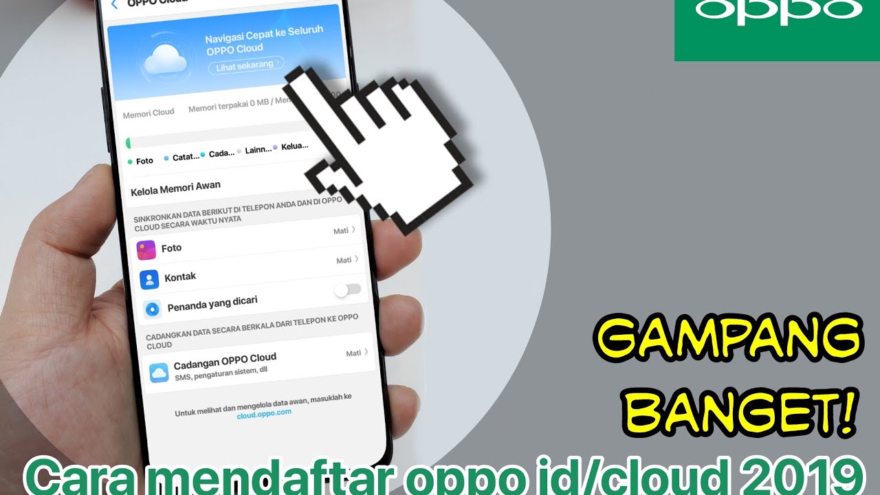 Cara Membuat Akun OPPO Cloud Terbaru Gampang Banget! - YouTube
