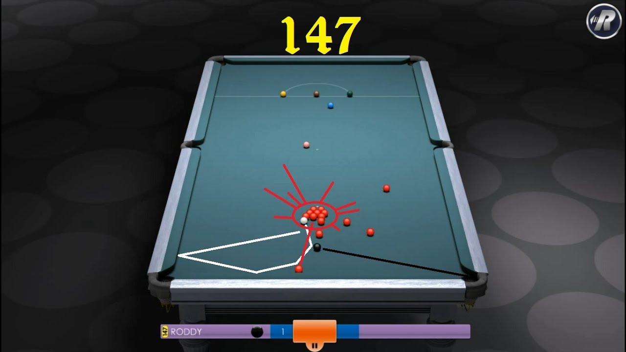 International Snooker 147 | RODDY RIAS 147 #18 | РОДДИ РИАС Максимум ...
