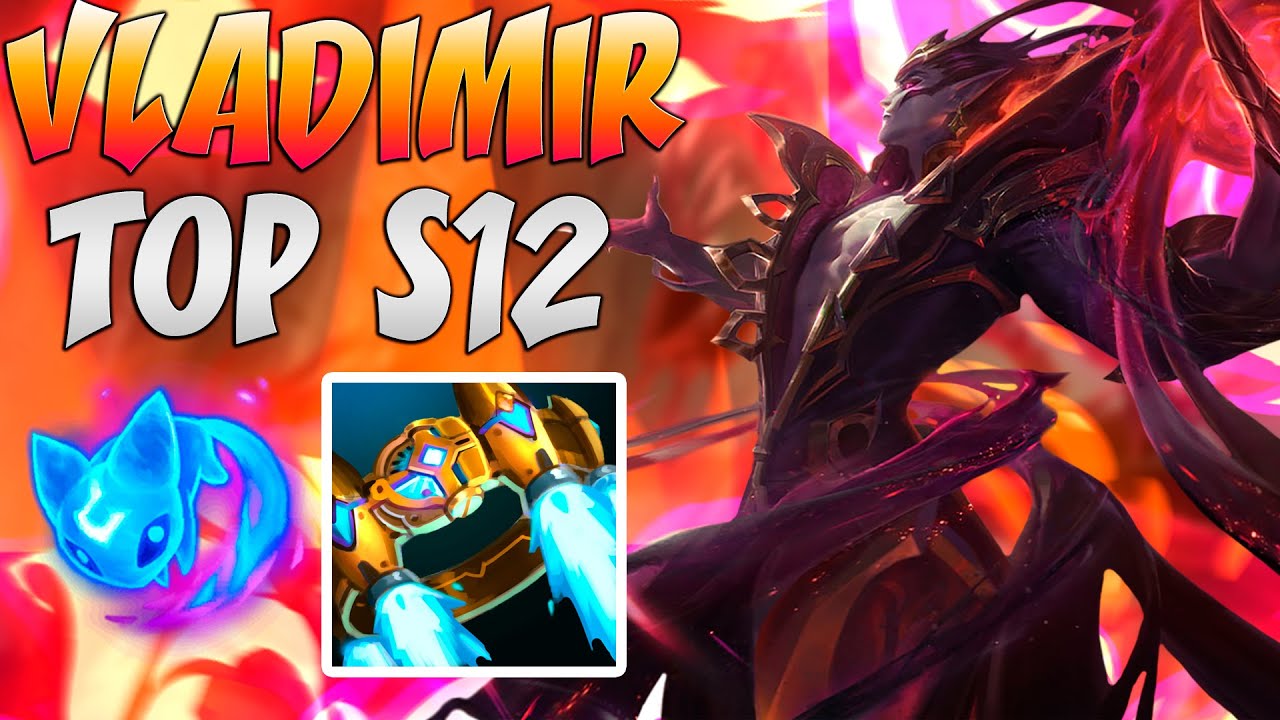COMO JUGAR VLADIMIR TOP CUANDO TE COUNTEREAN EN RANKED!!RUNAS Y BUILD ...