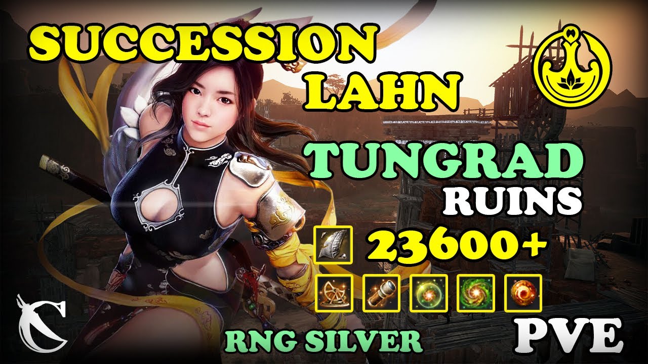 BDO - Tungrad Ruins 23600+ Trash Yellow - Succession Lahn - PVE - 2024-07-14 - YouTube