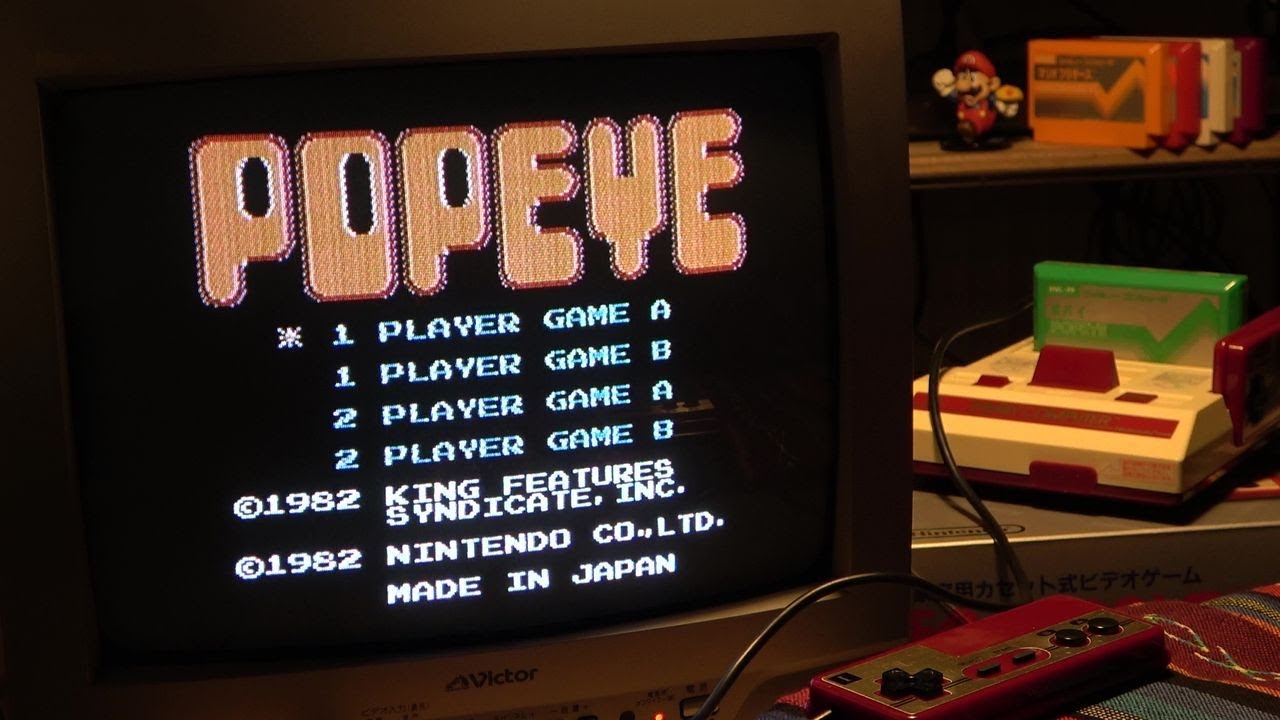 ポパイ Popeye (FC/NES) - YouTube