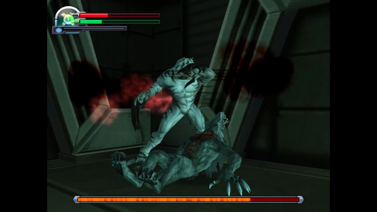 Project Altered Beast Werewolf kemoryona ケモリョナ 3(hidden hurt animation ...