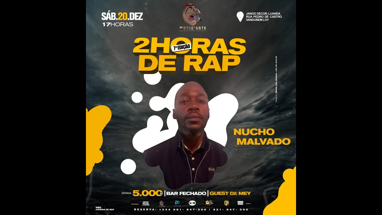 BASTIDORES DE 2HORAS DE RAP COM NUCHO MALVADO - YouTube
