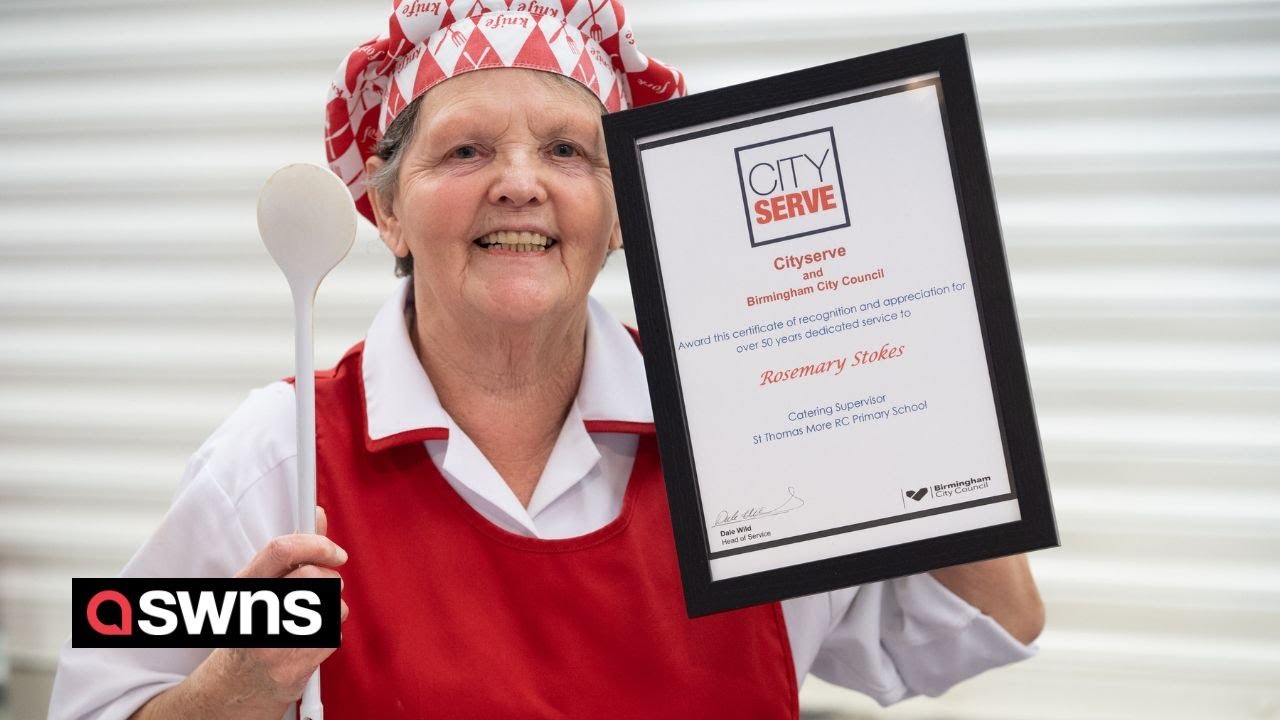 "I'm one of Britain's longest serving dinner ladies - I've spent 50 ...