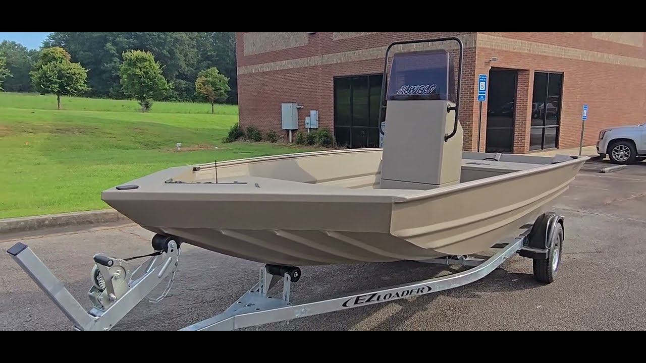 1860 Alweld Center Console in Khaki by Big Frank's Outdoors - YouTube