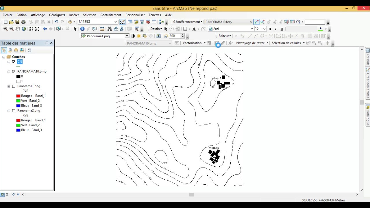 Arcscan Digitalisation Automatique En Arcgis Et Creertin Et Mnt Youtube