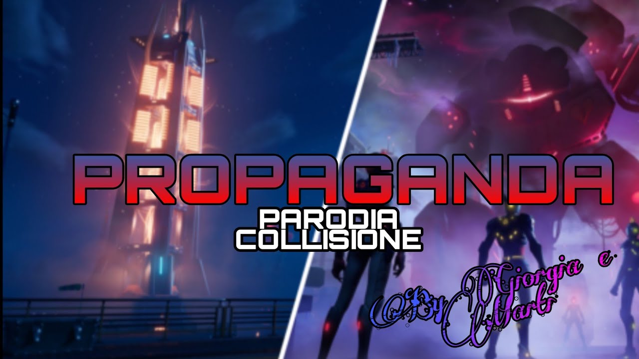 PROPAGANDA PARODIA TESTO (fortnite) Giorgia e Marty - YouTube