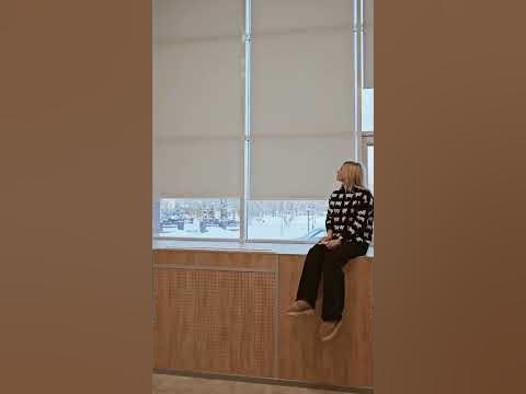 Моторизованные рулонные шторы с мощным электроприводом на пульте ...