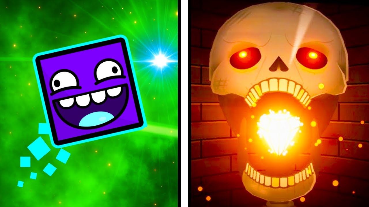 ALLE feiern dieses neue GD-Level – schaffe ich es?! (Skeletal ...