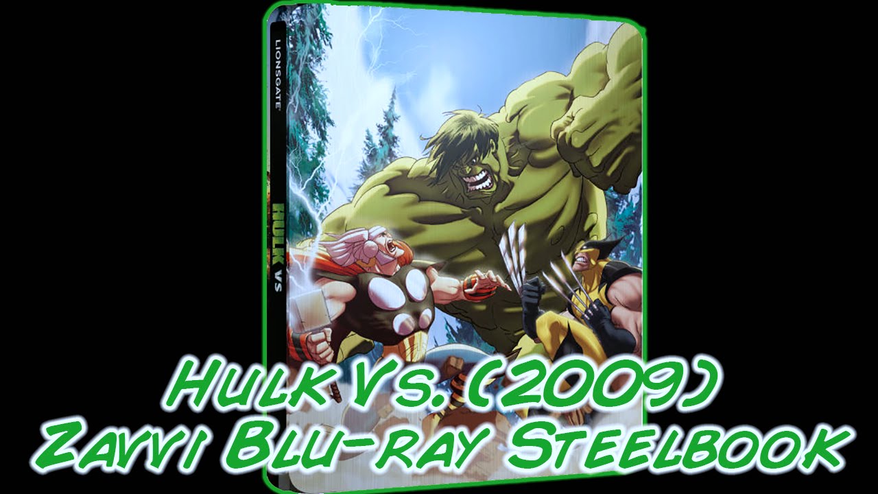Marvel's Hulk Vs. (2009) Zavvi Exclusive Blu-ray Steelbook | Vs ...