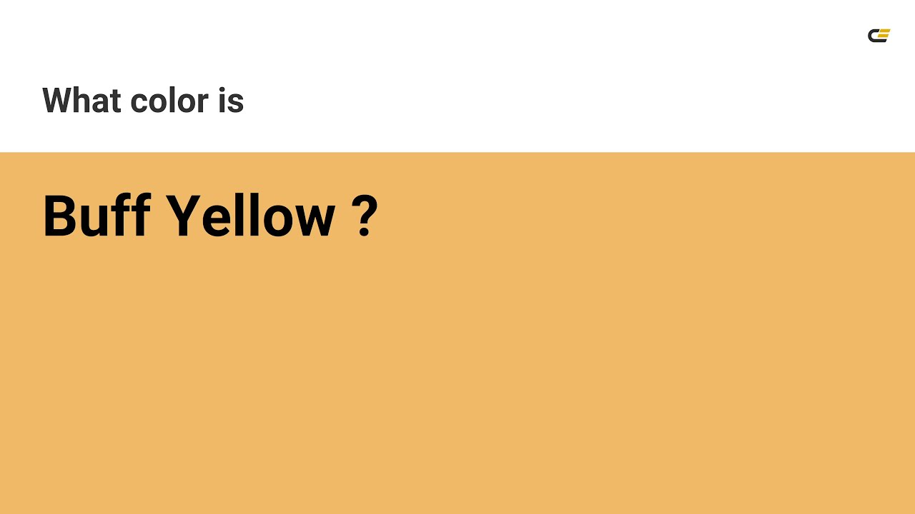 Buff Yellow color #f0b967 hex Cool Yellow color f0b967 - YouTube