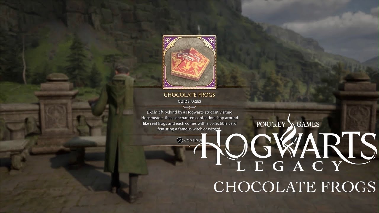 Hogwarts Legacy - Chocolate Frogs - Field Guide Pages - YouTube