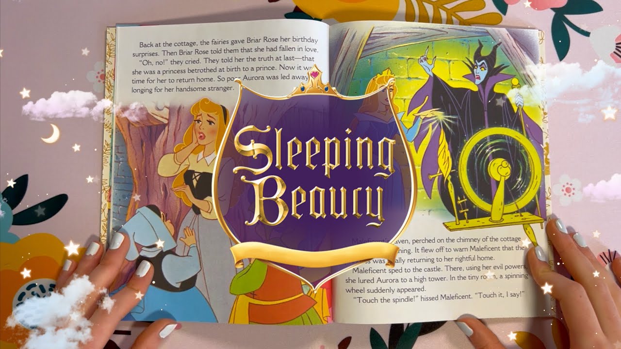🐦‍⬛👑 Disney’s Classic Sleeping Beauty Storybook! 👑🐦‍⬛ - YouTube