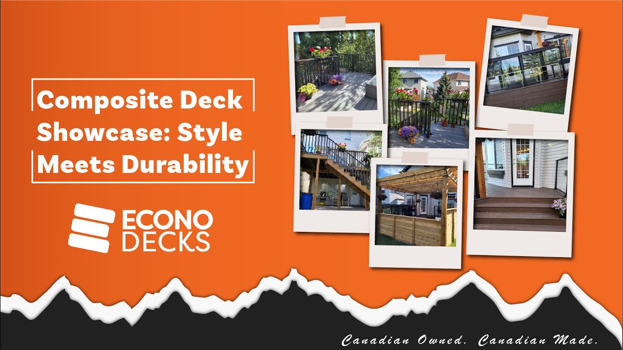 Composite Deck Showcase: Style Meets Durability - YouTube