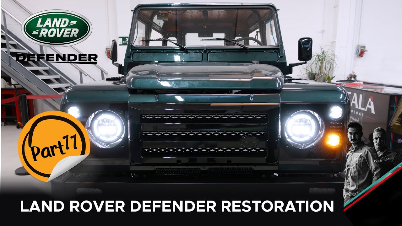 Defender Restoration: Extreme Land Rover Defender 90 Transformation ...