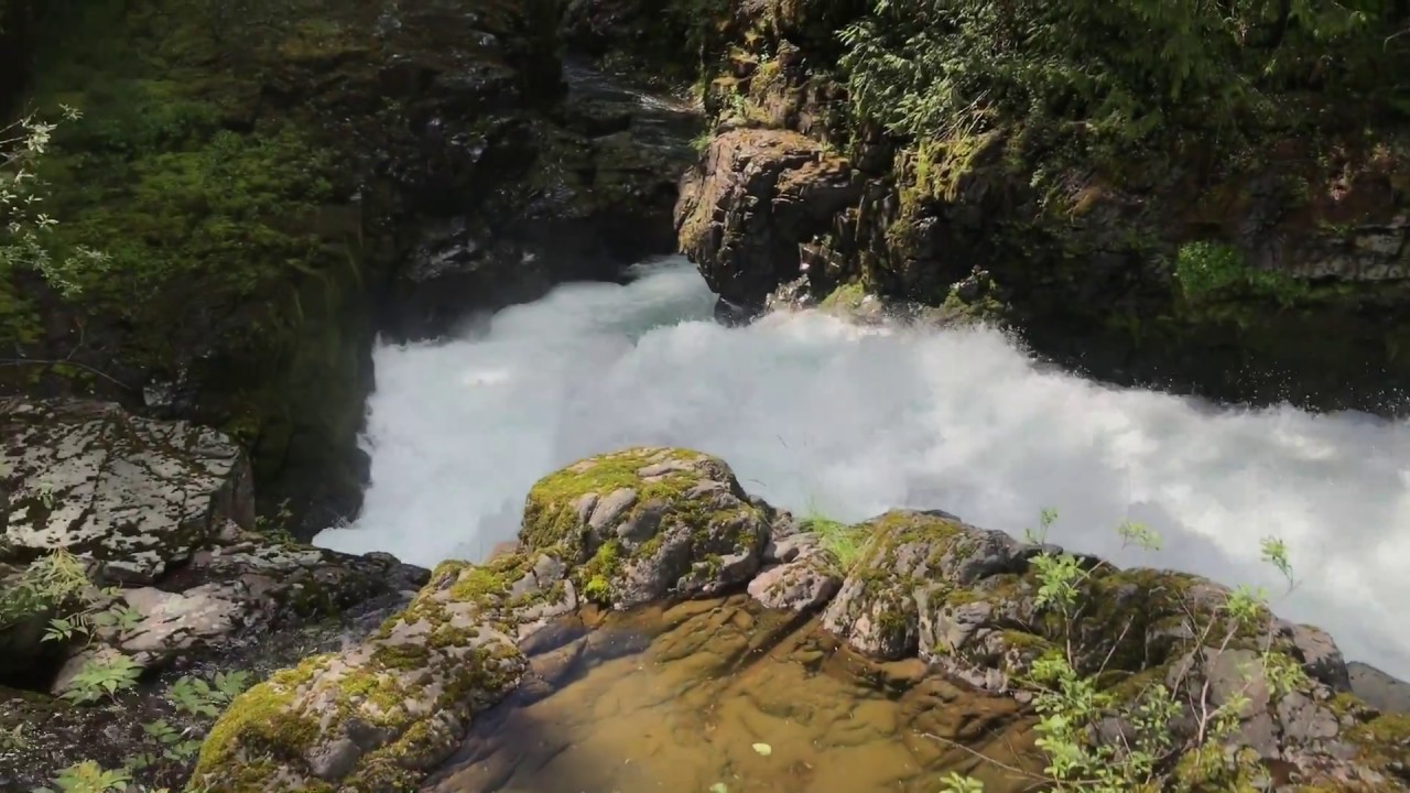 Lower Siouxon Falls, Washington - YouTube